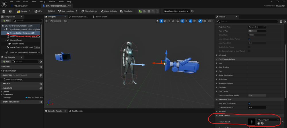 Unreal Engine: Step-by-Step Guide to Displaying 3D Meshes in Widgets