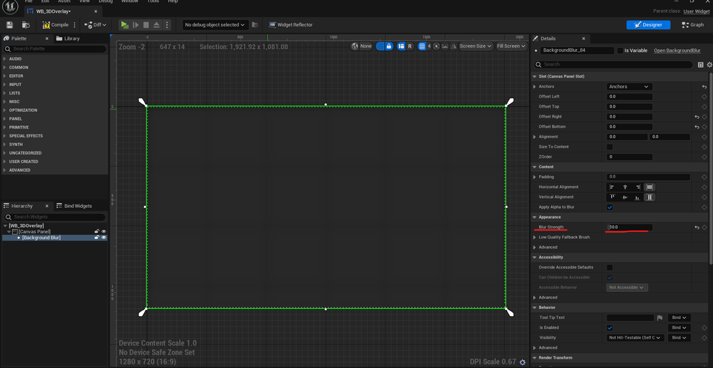 Unreal Engine: Step-by-Step Guide to Displaying 3D Meshes in Widgets